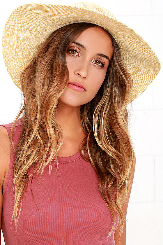 Cute Beige Hat - Floppy Hat - Sun Hat - $18.00 - Lulus