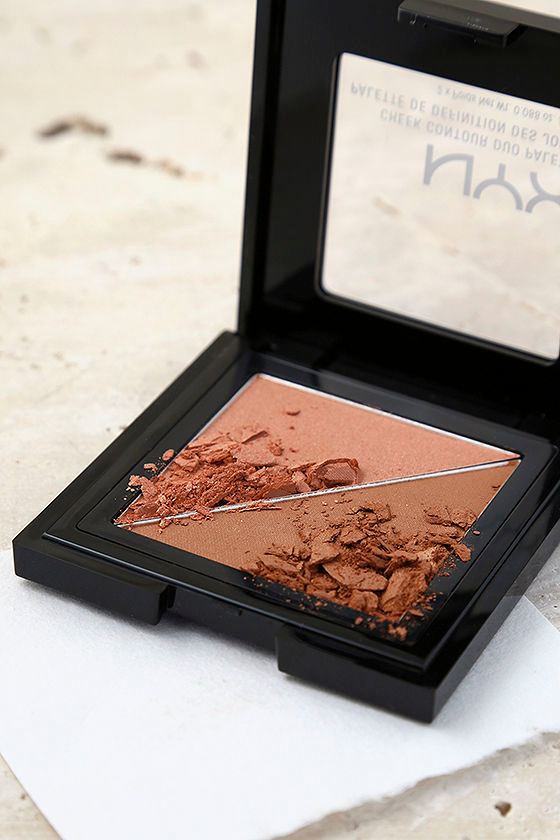 NYX Two to Tango Cheek Contour Duo Palette - Contour Palette - Peach ...
