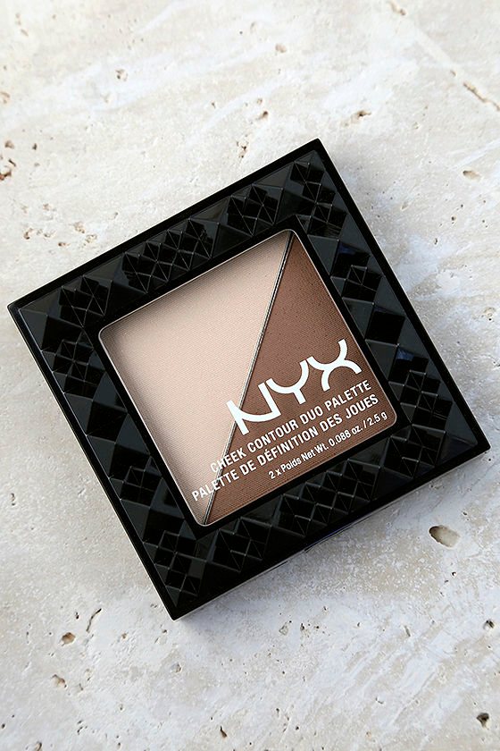 NYX Double Date Cheek Contour Duo Palette - Contour Palette - Light ...