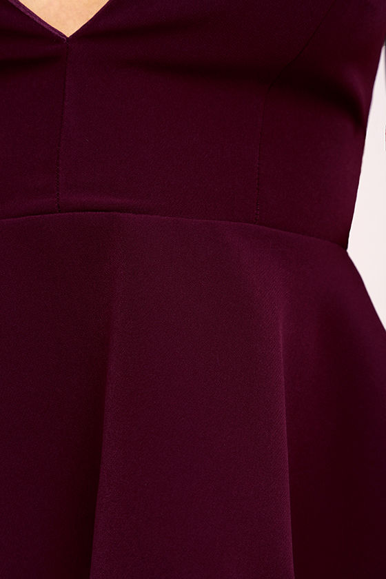 Sexy Plum Purple Top Peplum Top Sleeveless Top 37 00