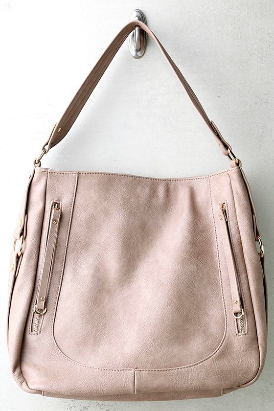Chic Taupe Handbag - Vegan Leather Handbag - Shoulder Bag - $47.00 - Lulus