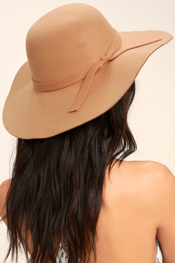 Cute Tan Hat - Floppy Hat - Rounded Top Hat - $15.00 - Lulus