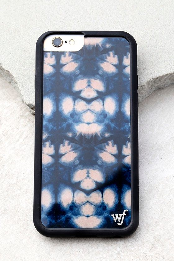 Wildflower Cases Indigo - Indigo Tie-Dye Print Phone Case - iPhone 6 ...