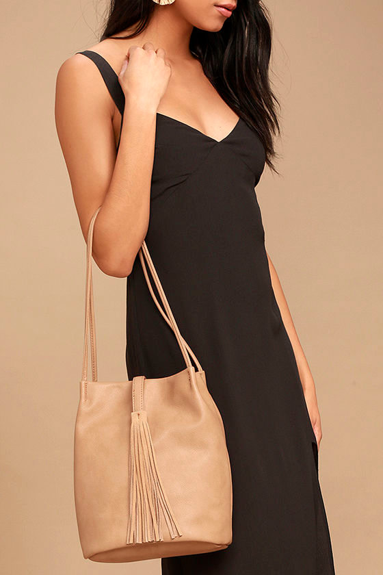 Chic Light Brown Bag - Bucket Bag - Tote Bag - Vegan Bag - $47.00 - Lulus