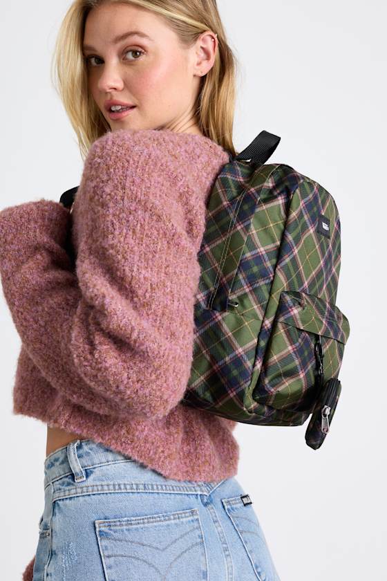 Vans Old Skool Mini Backpack - Pine Forest Backpack - Backpack - Lulus
