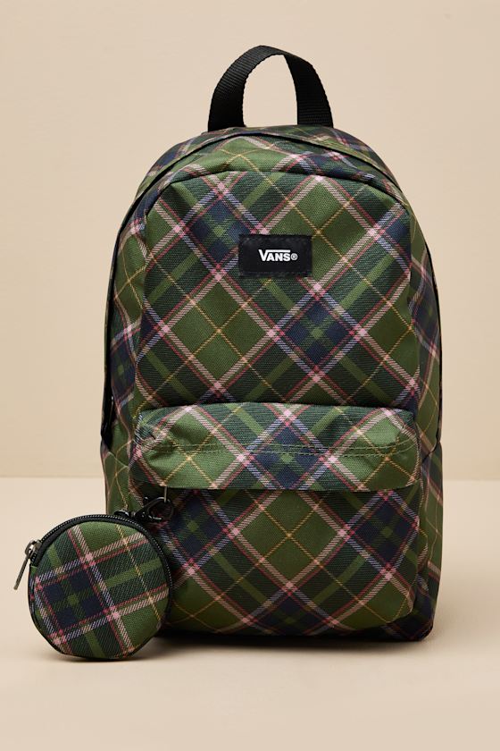 Vans Old Skool Mini Backpack - Pine Forest Backpack - Backpack - Lulus