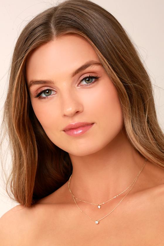 Cool Layered Necklace - Gold Choker - Layered Gold Necklace