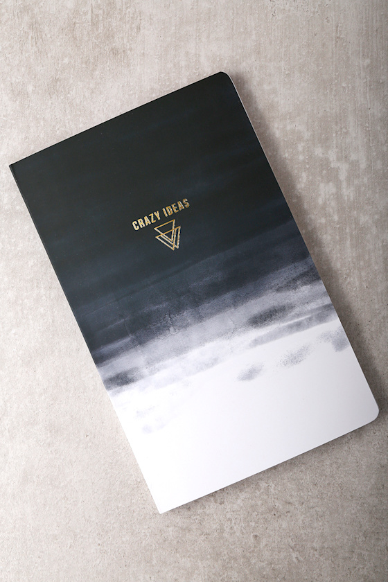 Denik Crazy Ideas Notebook - Lined Notebook - Lined Journal - Lulus