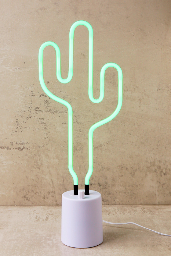 Sunnylife Cactus Neon Light - Large Cactus Light - Lulus