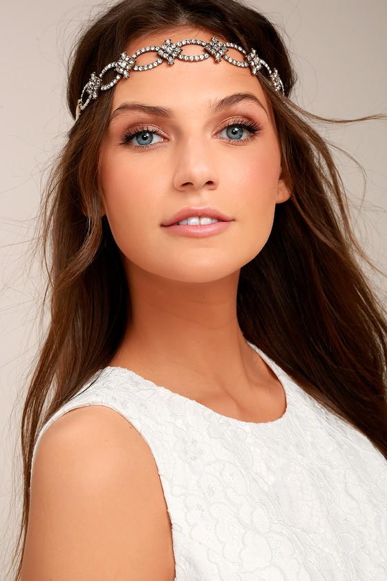 Gold Headband Rhinestone Headband Bridal Headband Lulus