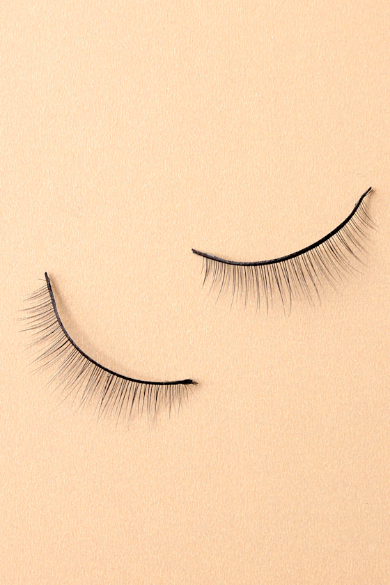 Battington Lashes Earhart - Black Silk False Eyelashes - Lulus