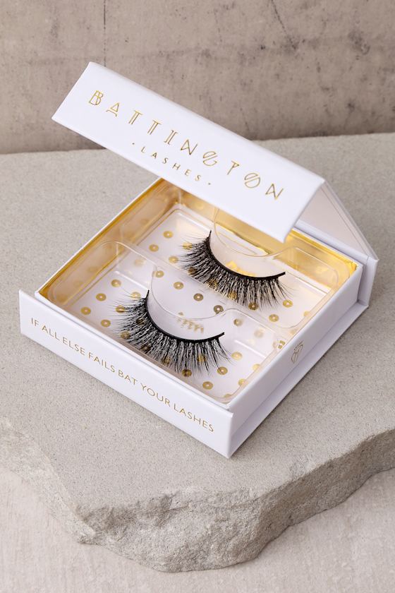 Battington Lashes Bardot 3D - Silk False Eyelashes - Lulus