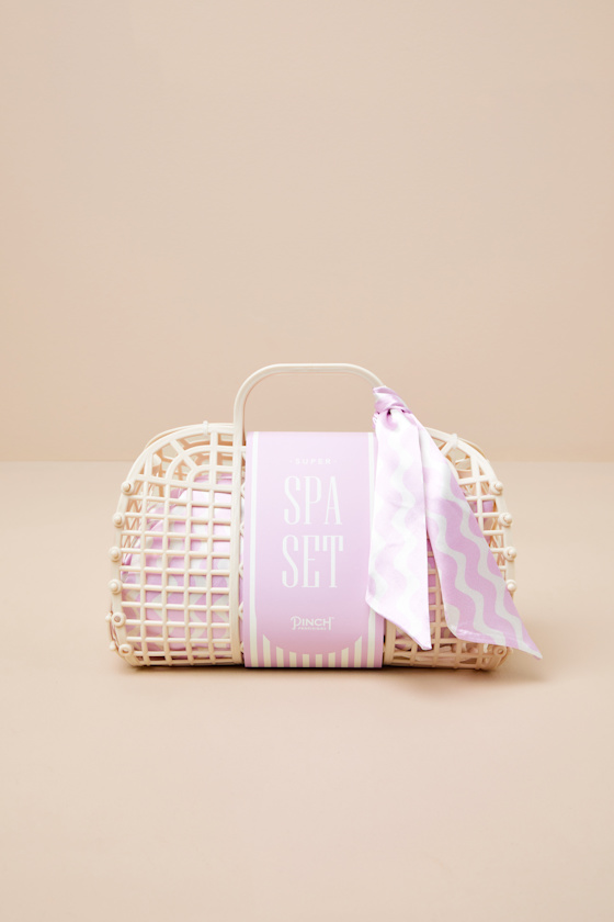 Pin Provisions Super Spa Set - Orchid Spa Set - At-Home Spa Set - Lulus