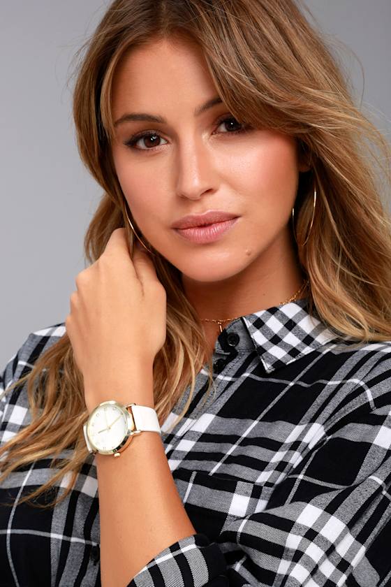 Chic White Watch - Rhinestone Watch - Women's Watch - Lulus