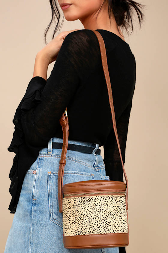 Cute Brown Cheetah Print Purse - Pony Fur Purse - Lulus