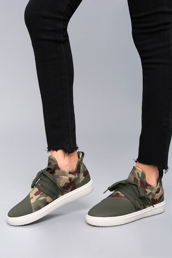 Steve Madden Lancer - Street Style Sneaker - Camo Sneakers - Lulus