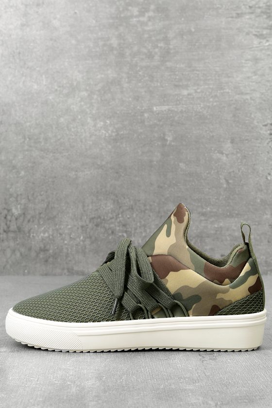 Steve Madden Lancer - Street Style Sneaker - Camo Sneakers - Lulus