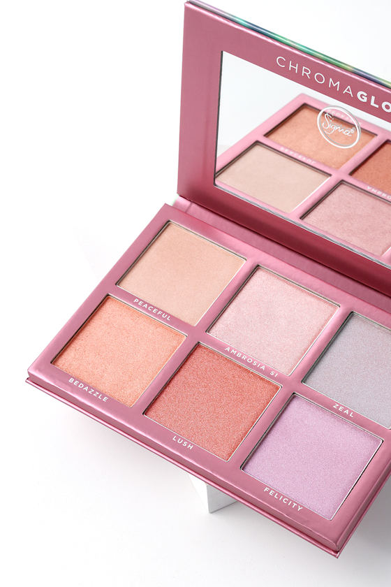 Sigma Chroma Glow Shimmer + Highlight Palette - Highlighter - Lulus