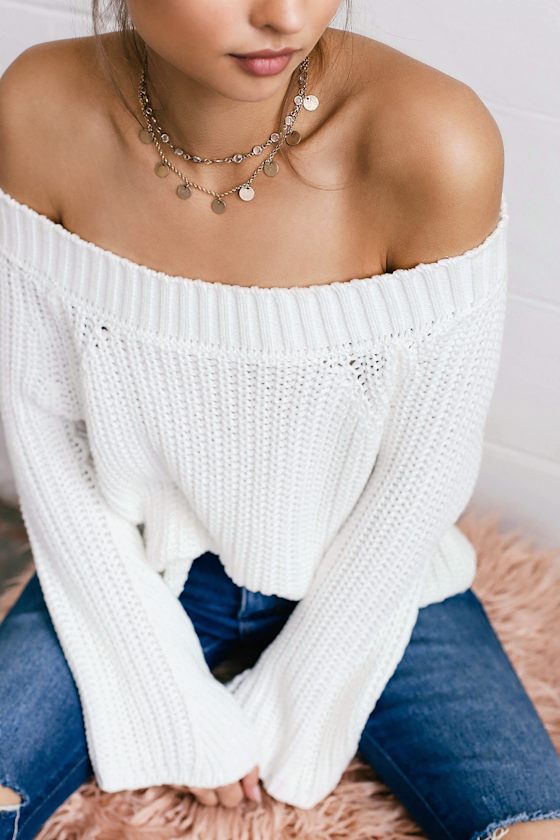 Cool Gold Choker Necklace - Layered Choker Necklace - Lulus