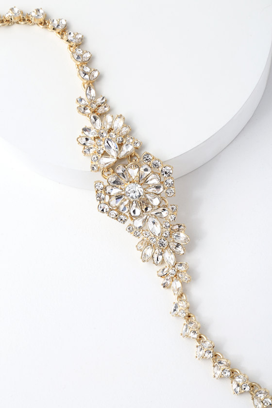 Stunning Gold Rhinestone Belt - Bridal Belt - Gold Belt - Lulus