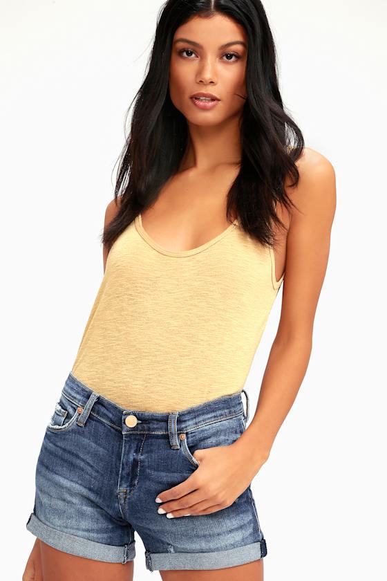 Blank NYC Fulton - Medium Wash Shorts - Denim Shorts - Lulus