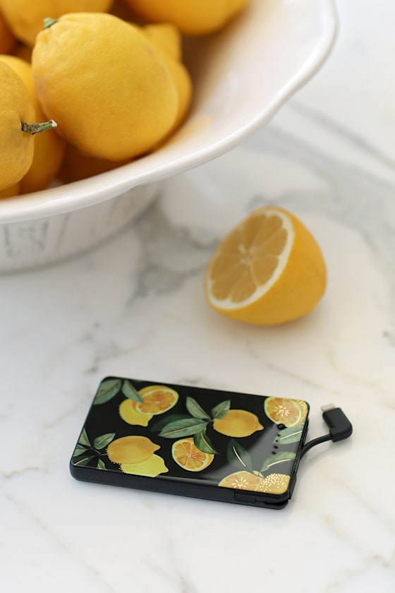 Sonix Lemon Zest Pick Me Up Charger - Portable Charger - Lulus