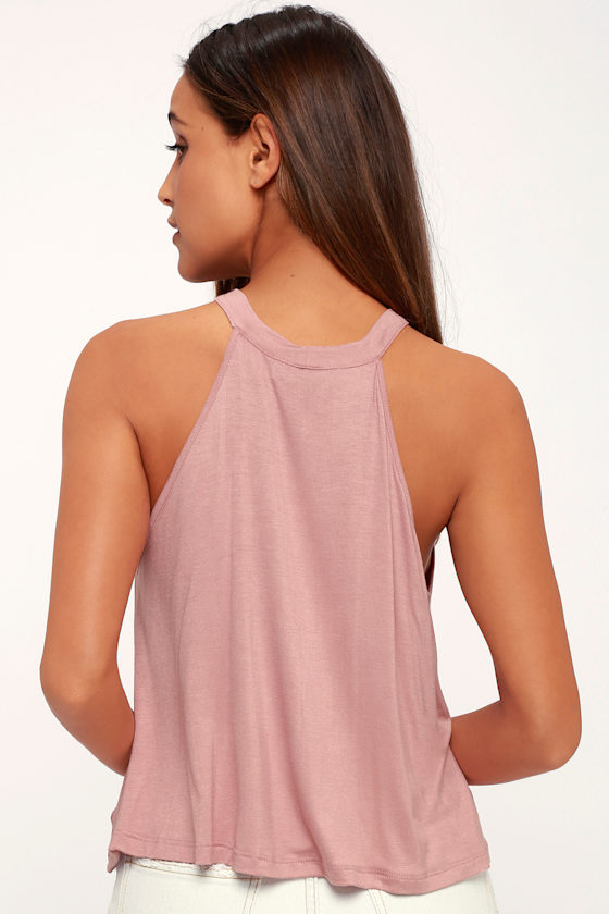 Cute Mauve Pink Top - Tank Top - Swing Top - Lulus