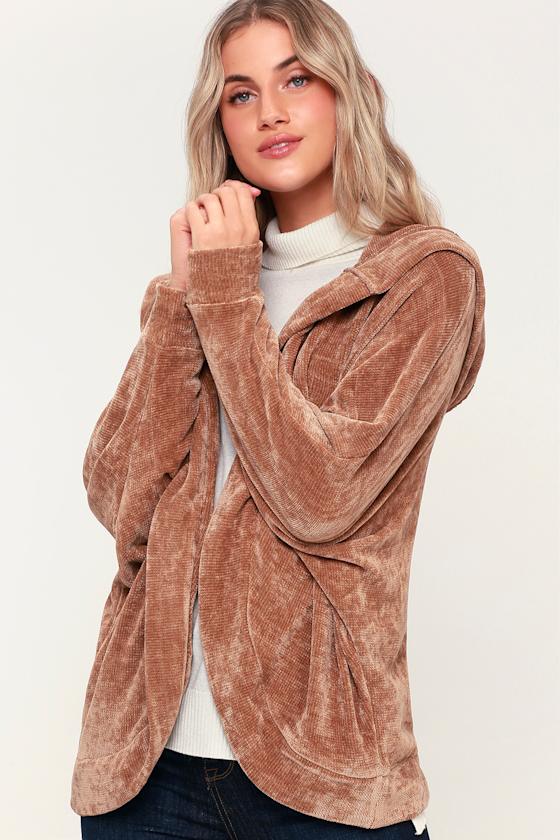 BB Dakota Sidewalk Swagger - Chenille Jacket - Sweater Jacket - Lulus