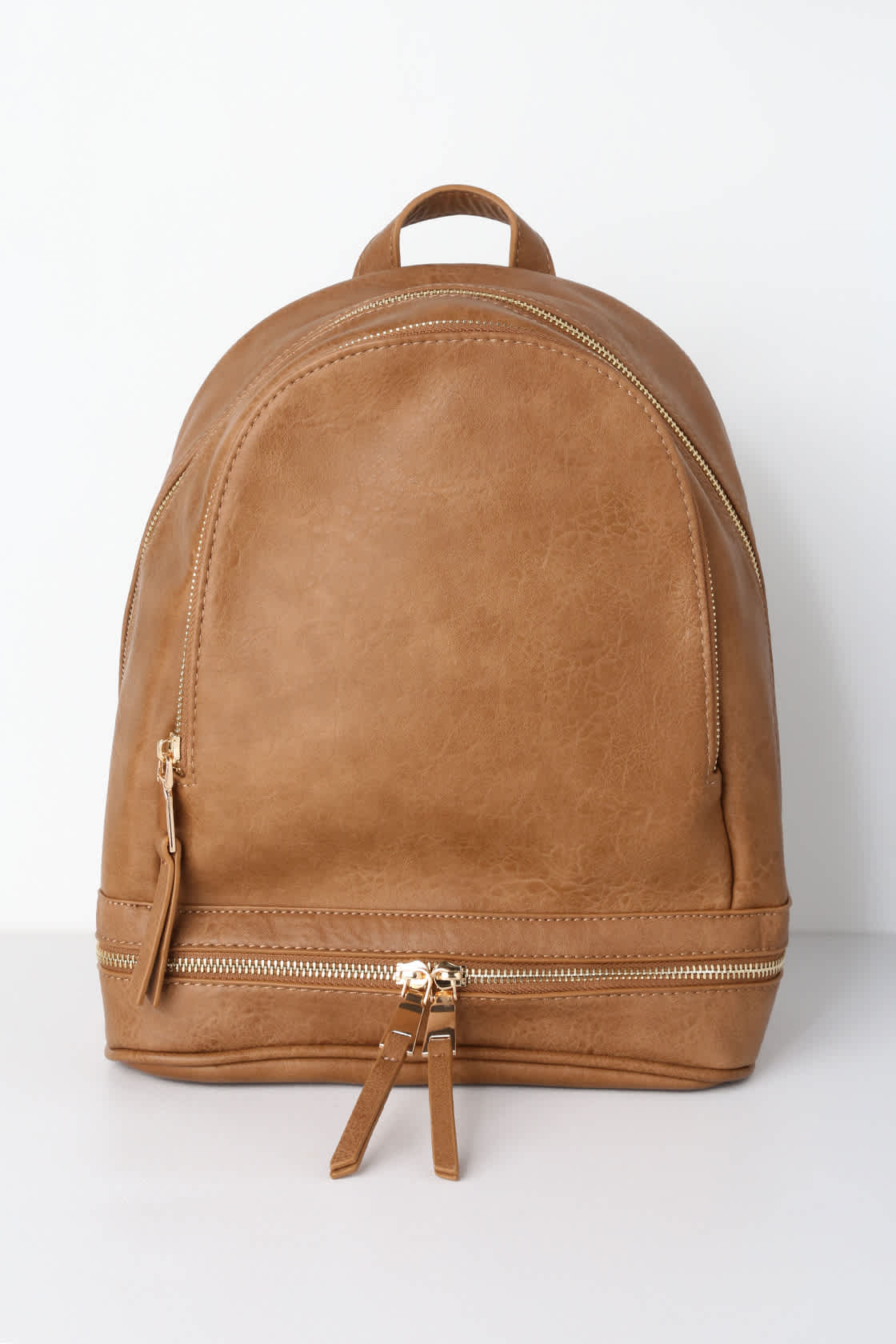 Chic Tan Backpack - Vegan Leather Backpack - Mini Backpack - Lulus