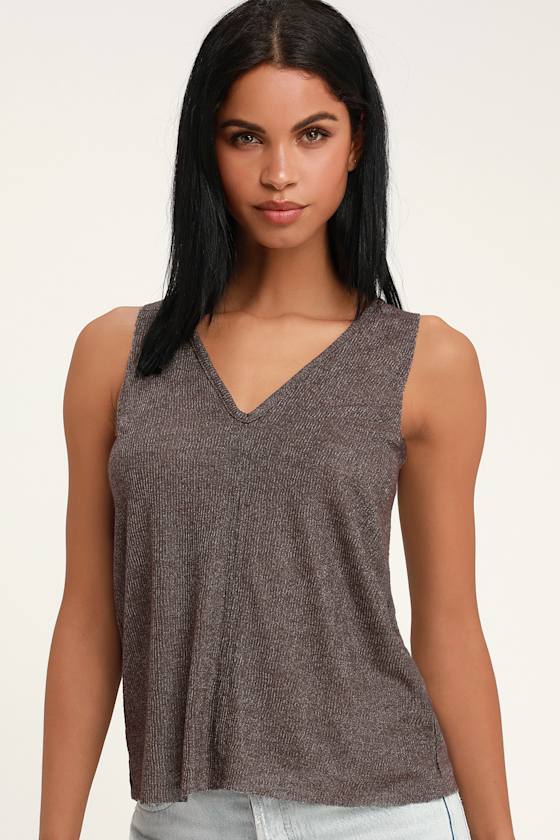 Project Social T Fast Times - Reversible Tank Top - Plum Tank Top - Lulus