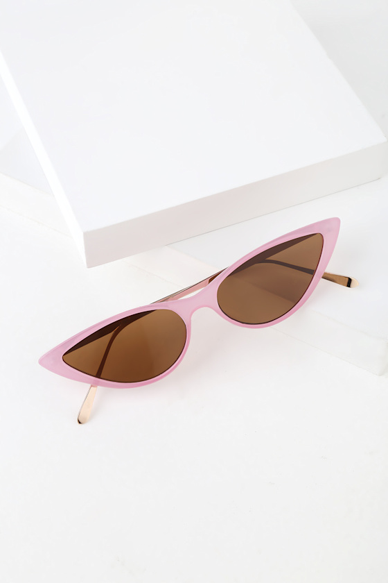 Cute Pink Sunglasses - Pink Cat-Eye Sunglasses - Pink Sunnies