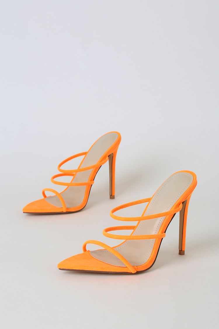 Orange High Heel