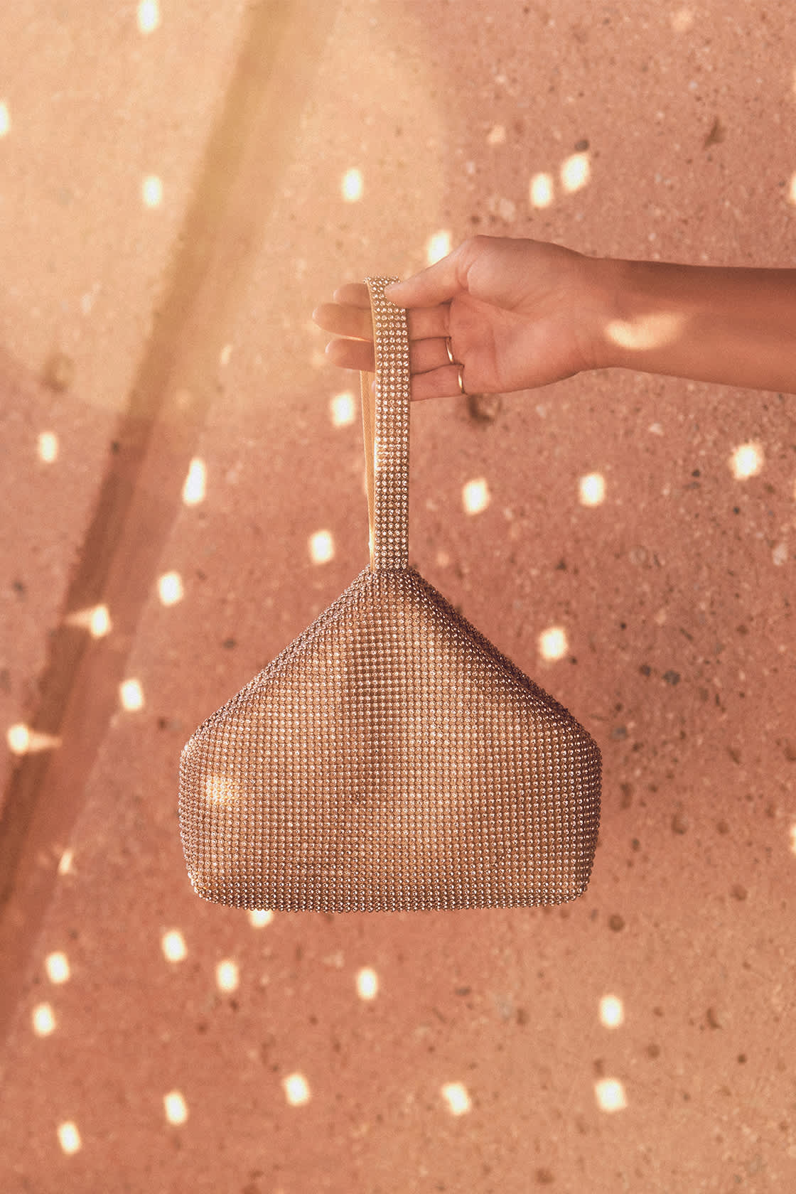 Gold Handbag - Gold Rhinestone Handbag - Rhinestone Mini Purse - Lulus