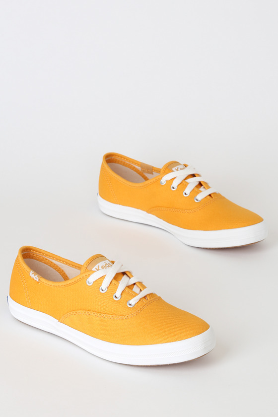 Keds Champion - Goldenrod Yellow Sneakers - Classic Sneakers - Lulus