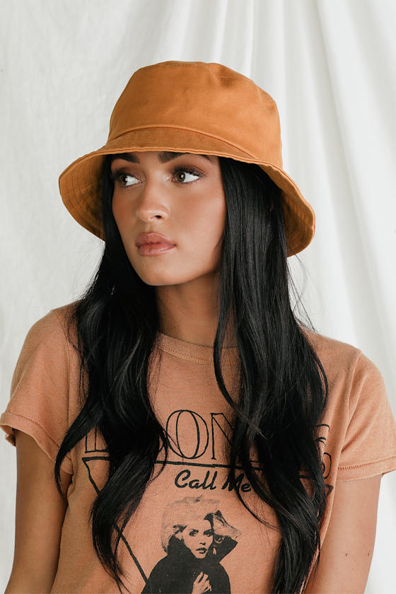 Chic Mustard Yellow hat - Bucket Hat - Canvas Bucket Hat - Lulus