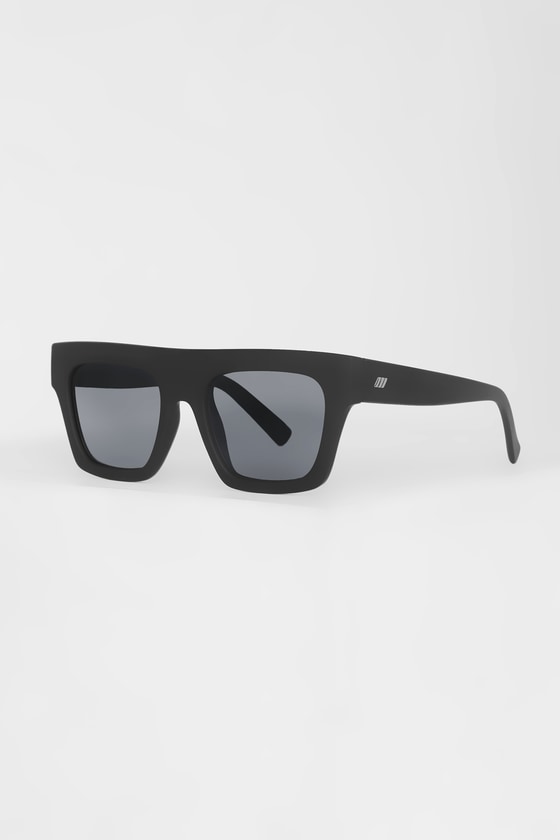 Matte Black Sunglasses Square Sunglasses Tinted Sunnies Lulus