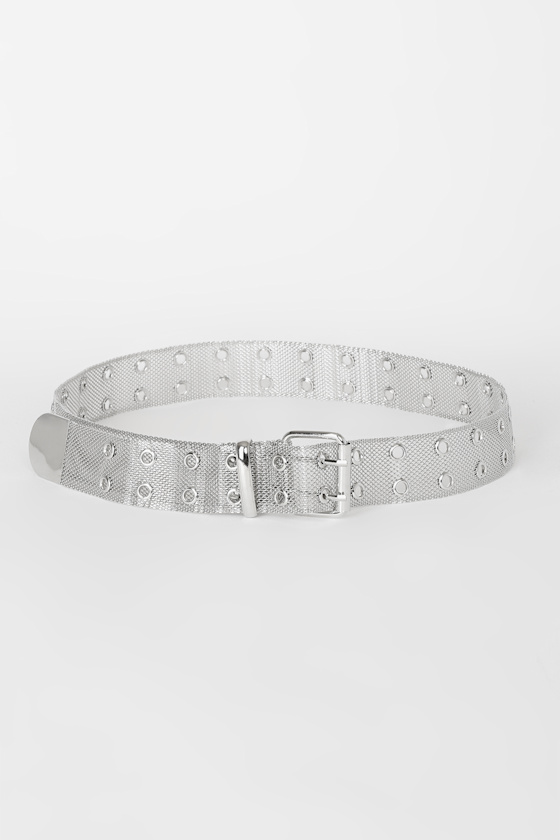 Cute Silver Belt - Mesh Belt - Metal Mesh Belt - Silver Mesh Belt - Lulus