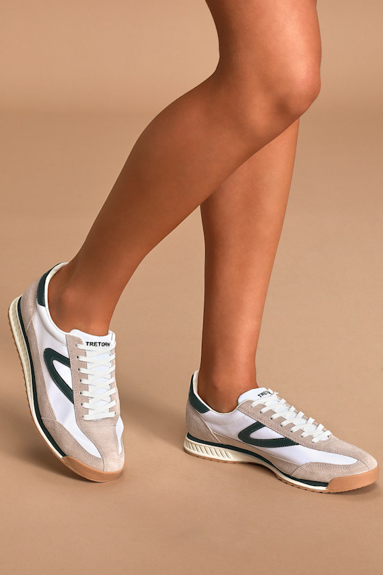Tretorn Rawlins 8 Sneakers - White Multi Leather - Sneakers - Lulus