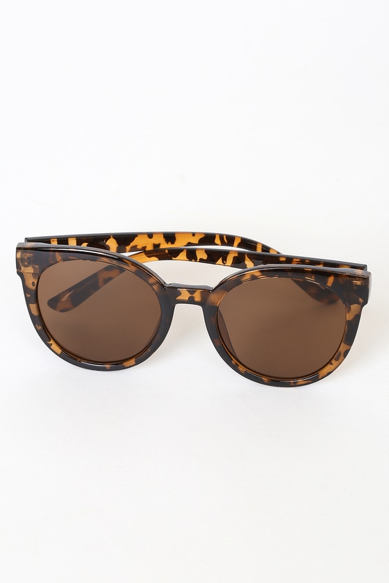 Chic Tortoise Sunglasses Rounded Sunnies Oversized Sunnies