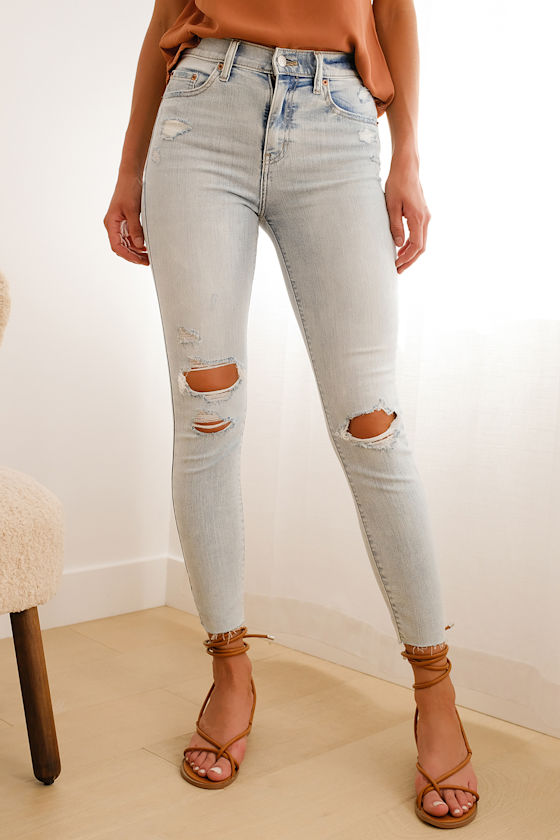 Daze Denim Crushing - Light Wash Jeans - Distressed Jeans - Lulus