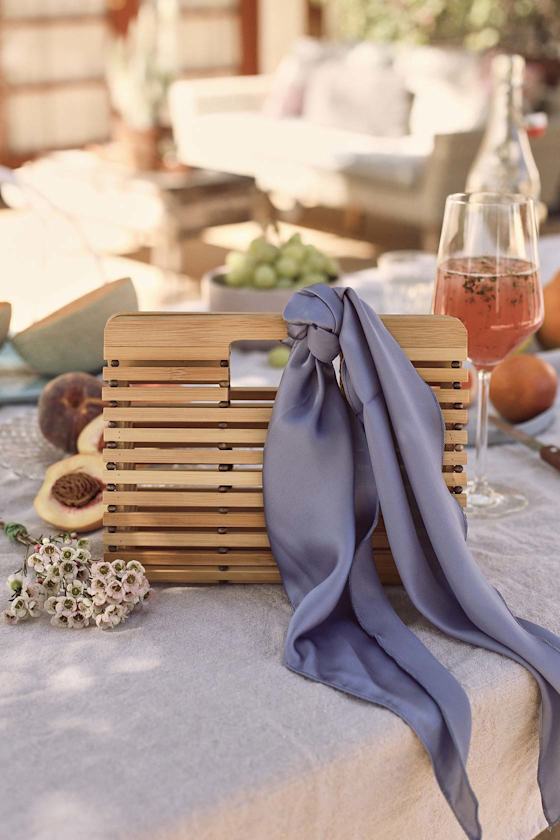 Cool Tan Wooden Purse Wooden Clutch Vacation Clutch Lulus