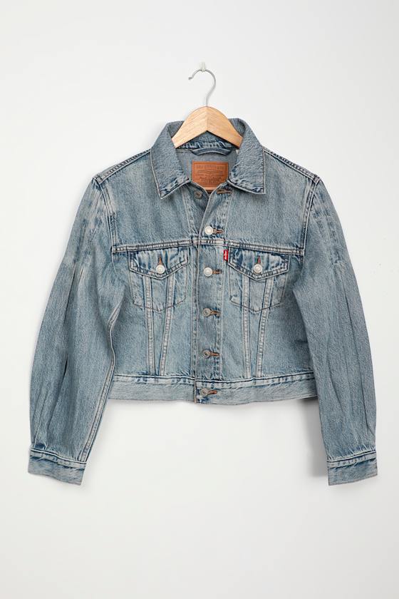 Levi's Full Sleeve Trucker - Light Wash Denim Jacket - Jacket