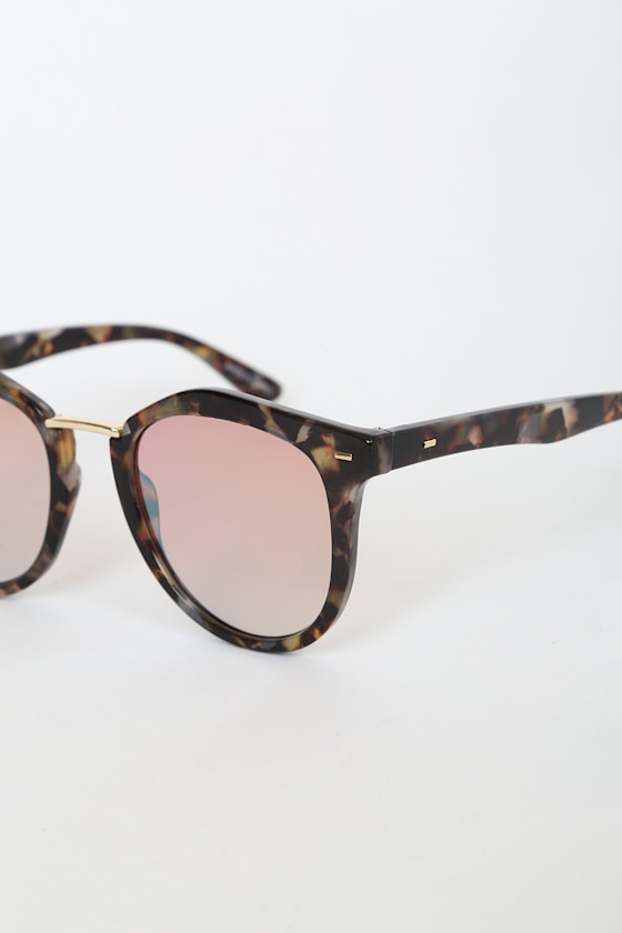 Grey Tortoise Sunglasses Pink Lens Sunglasses Sunnies