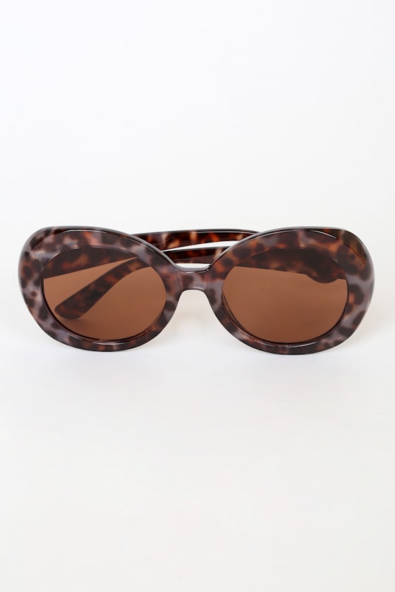 Mod Sunglasses - Tortoise Sunglasses - Clout Goggles - Lulus