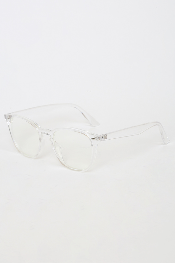 Blue Light Glasses - Clear Blue Light Glasses - Clear Glasses - Lulus