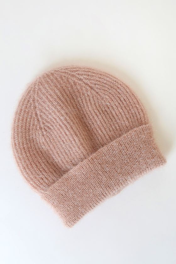 Blush Pink Beanie - Knit Beanie - Fitted Beanie - Cozy Beanie - Lulus
