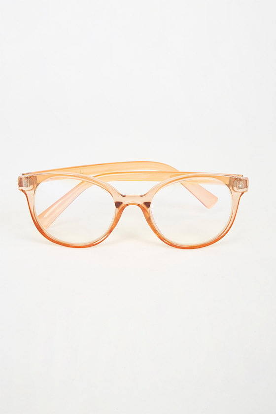 Light Brown Glasses - Blue Light Glasses - Round Glasses - Lulus