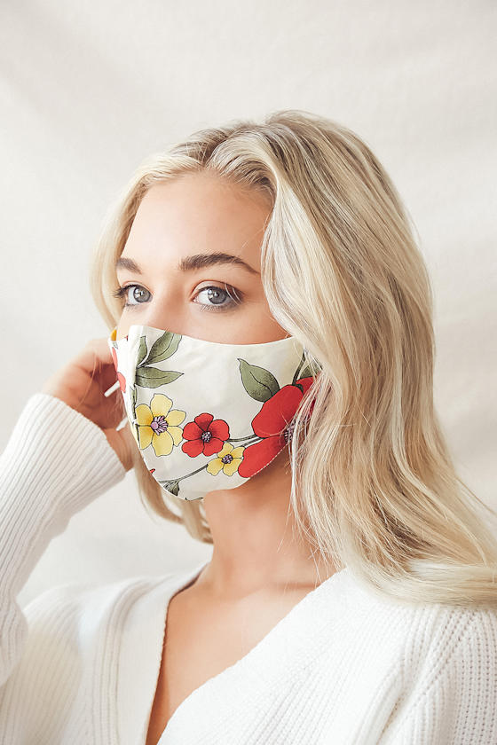 Floral Face Mask - Reversible Face Mask - Reusable Face Mask - Lulus