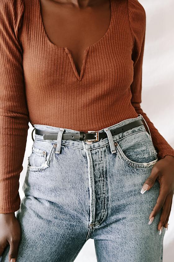 Brown Belt Set - Multi Belt Set - Animal Print Belt Set - Lulus