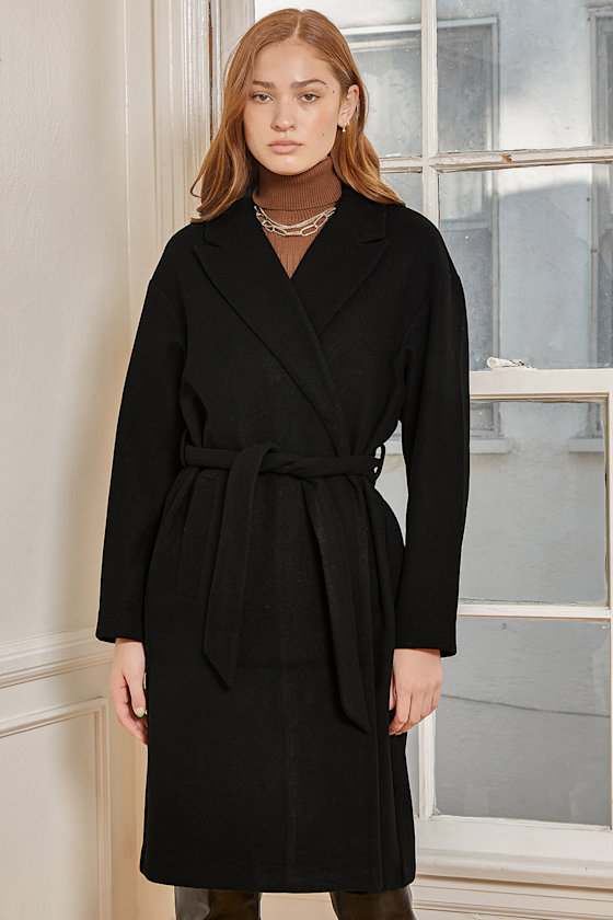 Vero Moda Fortune Jacket - Black Long Jacket - Black Trench Coat - Lulus